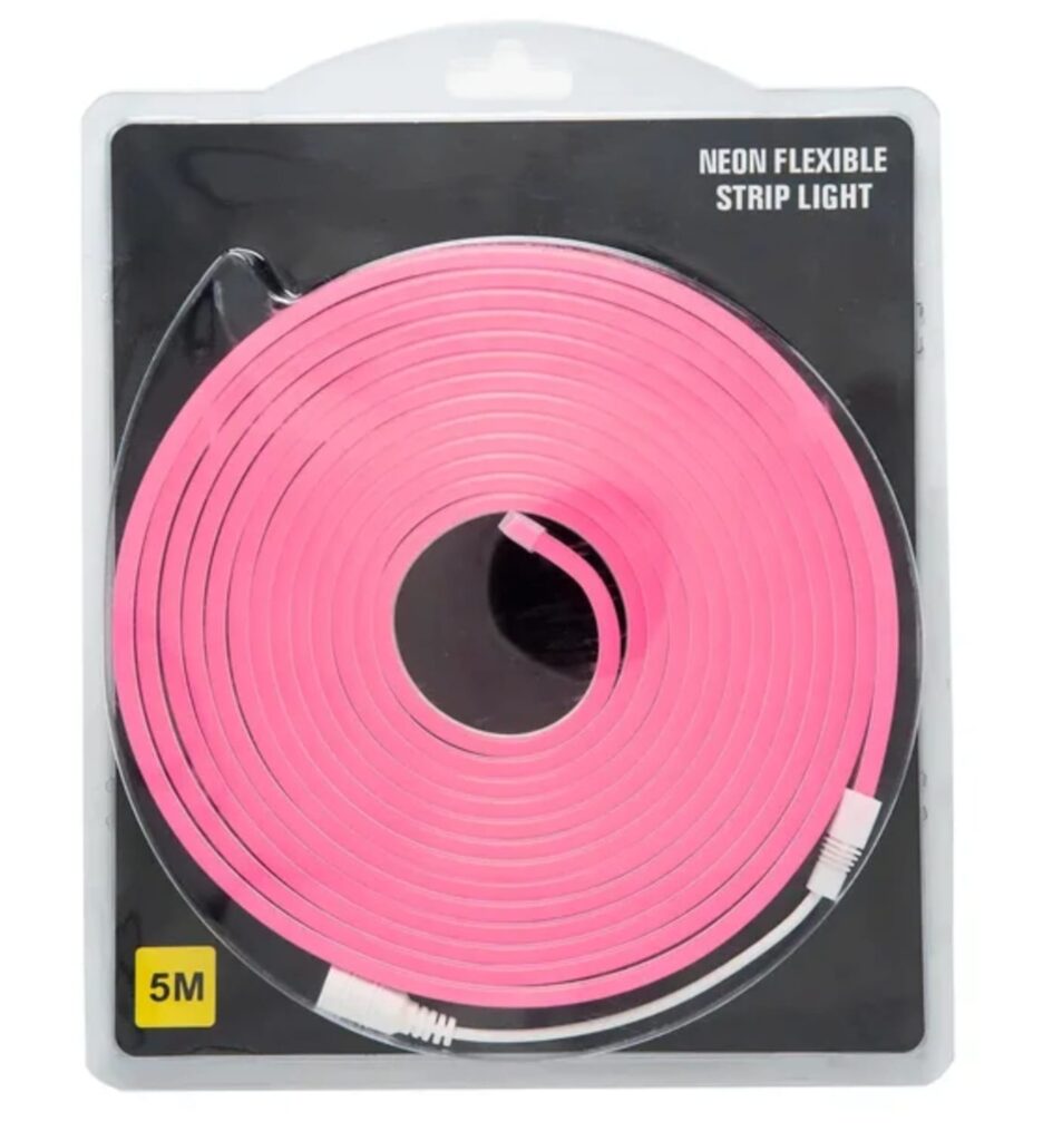 Cinta Led Neon PVC 6*12mm 5mts 12v 14w/mt - Weiled Iluminación