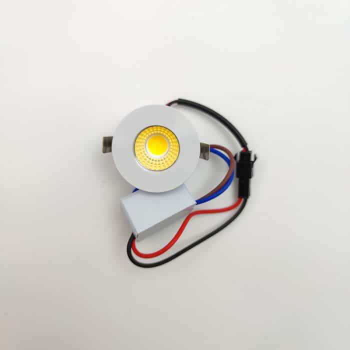 Minifoco LED downlight COB, 3W, 220v, regulable, para techo, armario ...