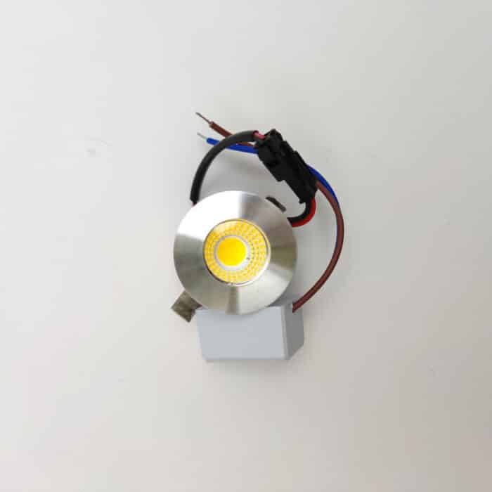 Minifoco LED downlight COB, 3W, 220v, regulable, para techo, armario ...