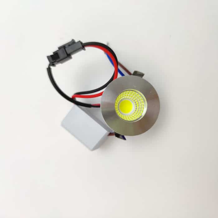 Minifoco LED downlight COB, 3W, 220v, regulable, para techo, armario ...