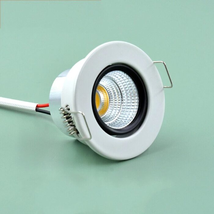 Minifoco de luz LED para techo, de 3W luz descendente, con carcasa ...