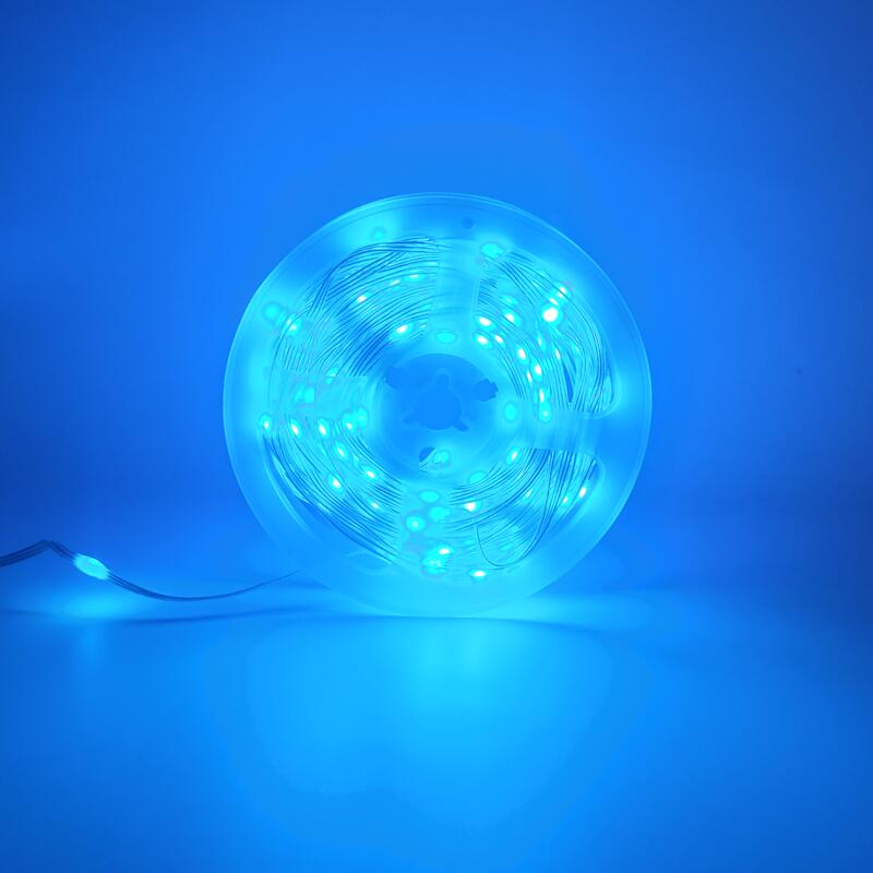 Tira de luces LED WS2812 para decoración del hogar, tira de luces RGB ...